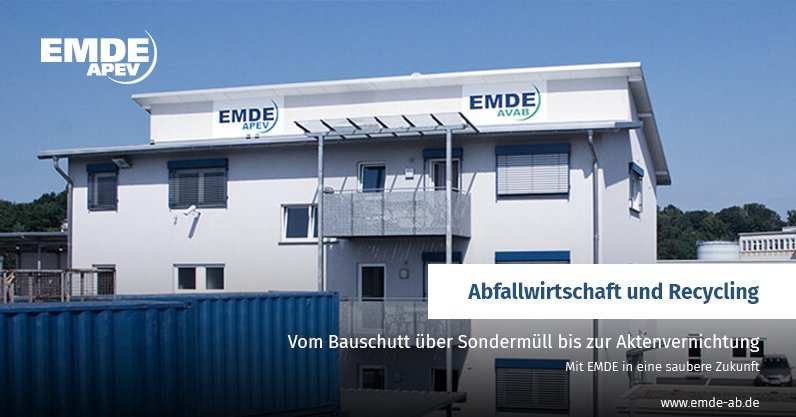 Altpapier, Verwertung, Entsorgung – Kontakt - EMDE APEV